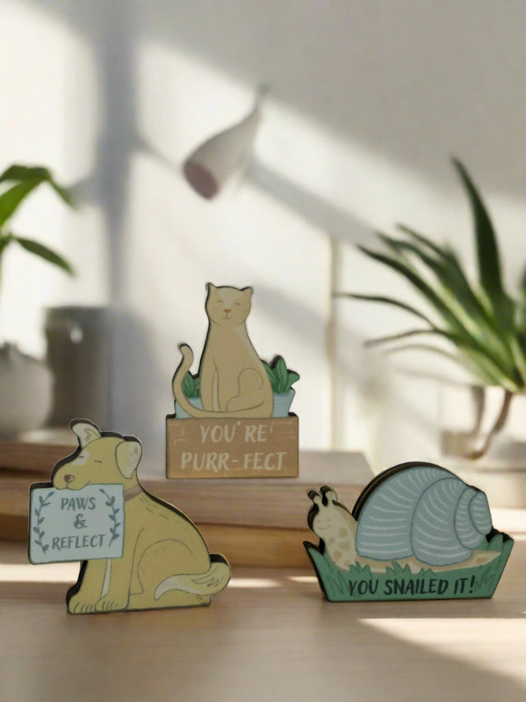 Desk Pet - Animal (Set of 3) – Carousel