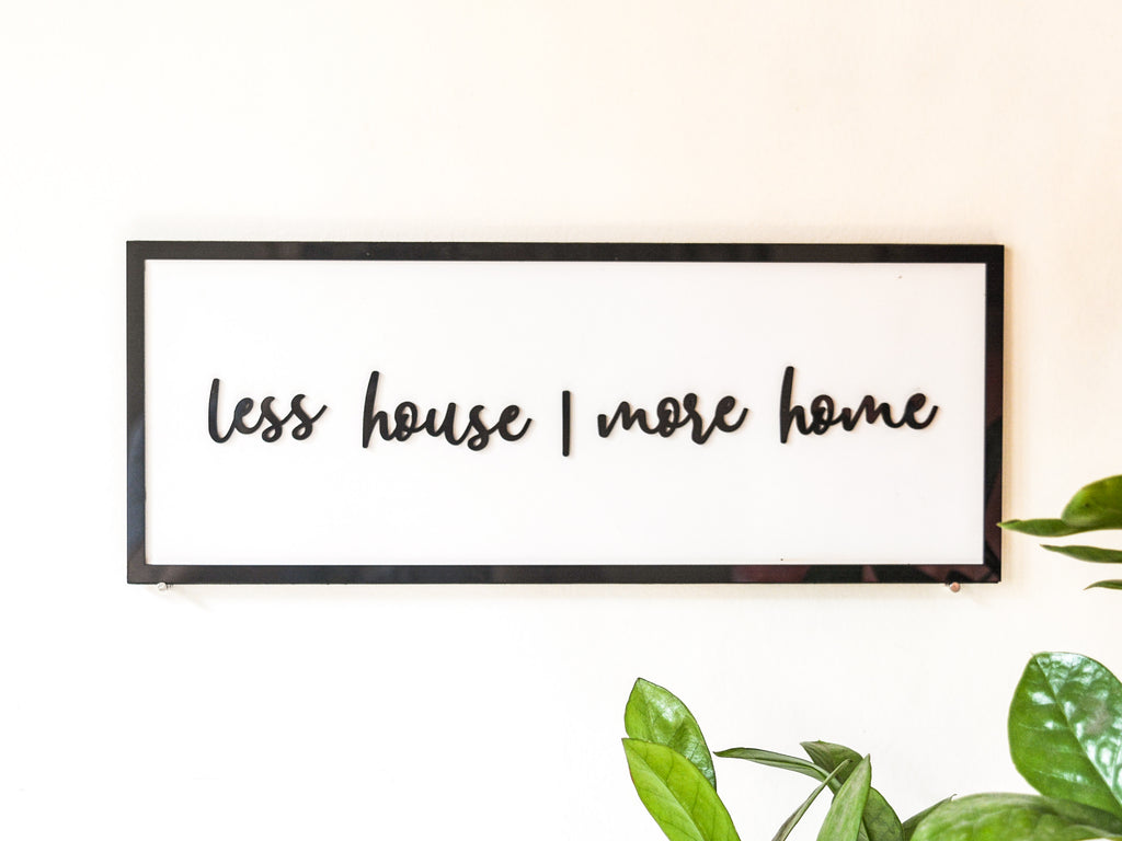 Wall Decor Sign- More Home – Carousel